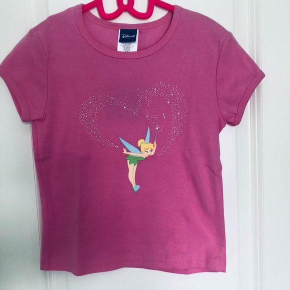 Disney | Shirts & Tops | Nwt Disney Tinker Bell Pink Top Size 6 | Poshmark